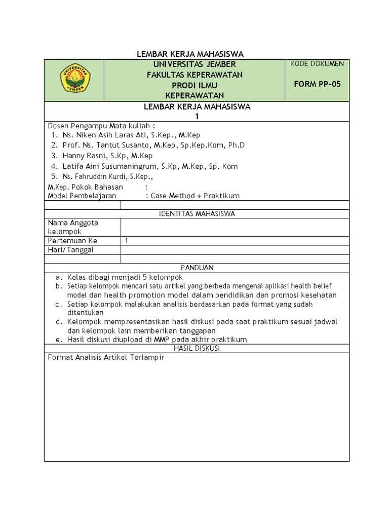 LKM Dan RTM Pendidikan Dan Promosi Kesehatan | PDF | Seni & Disiplin Bahasa