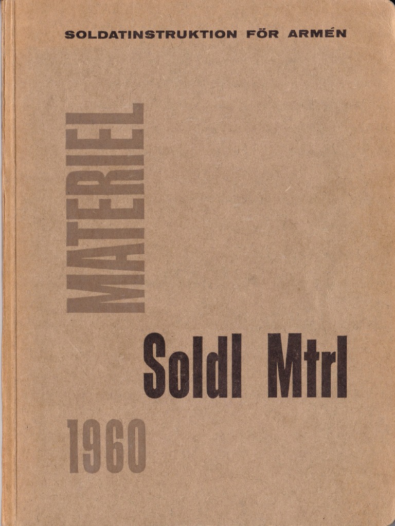 SoldI MTRL 1960 | PDF