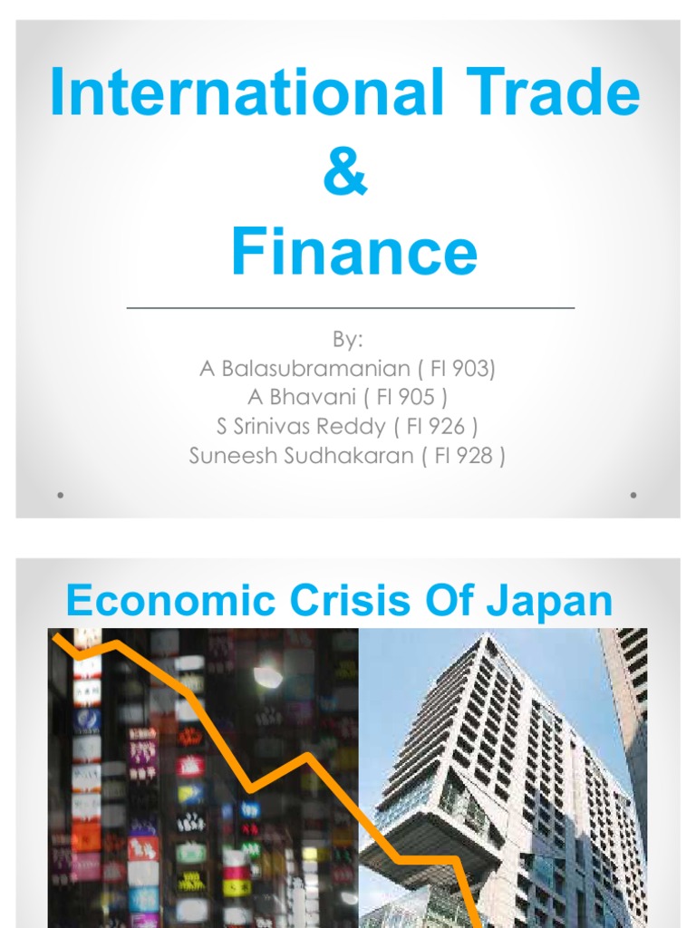 Japan Crisis | PDF | Financial Crisis Of 2007–2008 | Economic Bubble