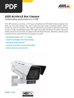 Datasheet Axis q6225 Le PTZ Camera en US 443384 | PDF | Camera | Image ...