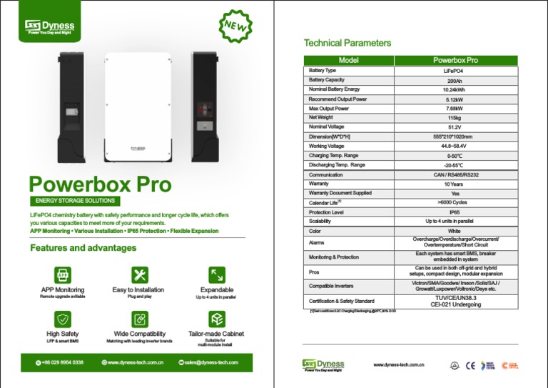 Powerbox Pro Datasheet PDF | PDF | Electromagnetism | Energy Technology