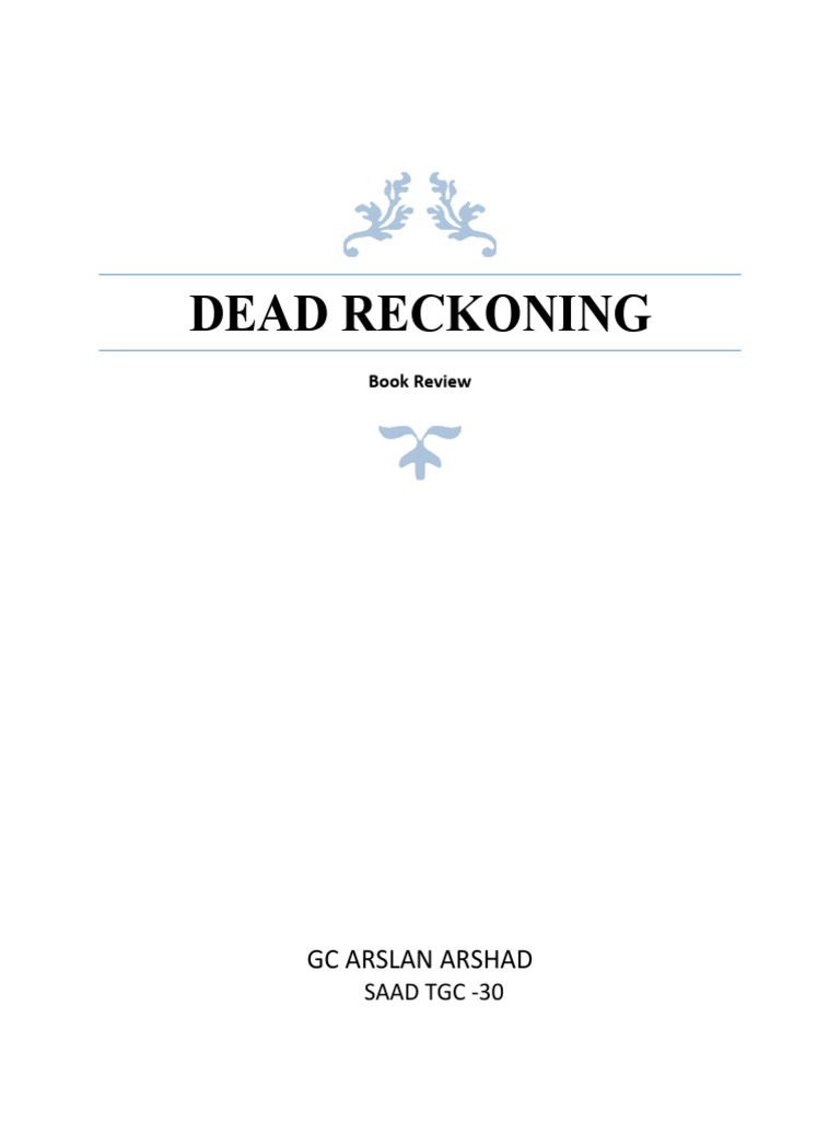 Book Review Dead Reckoning | PDF
