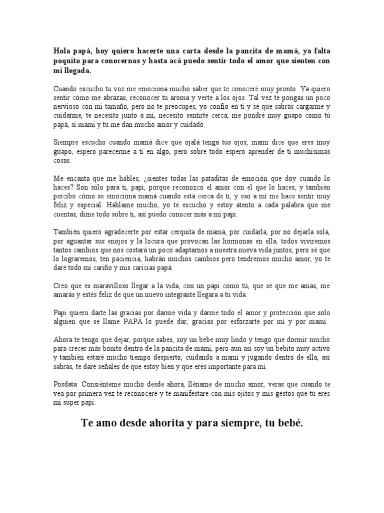 Hola Papá | PDF | Amor