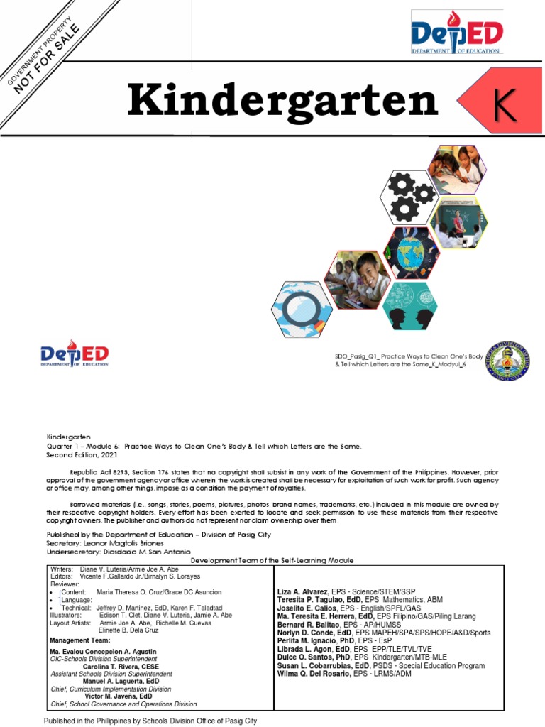 Kinder Q1 W6 M6 PDF | PDF