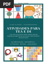 Atividades para Autistas para Imprimir | PDF | Autismo | Pedagogia