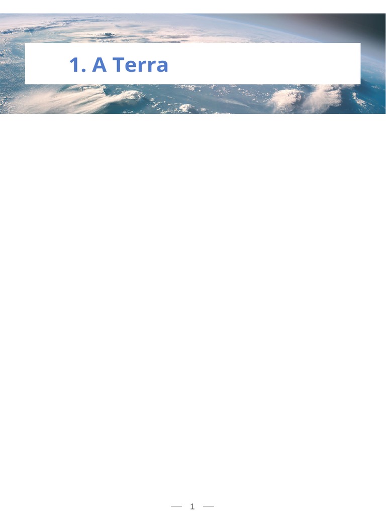 A Terra | PDF