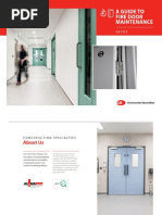 BS 8214 - Fire Door Assemblies | PDF | Door | Building Engineering