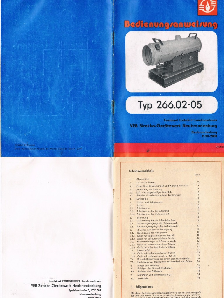 Sirokko 266.02-05 PDF | PDF