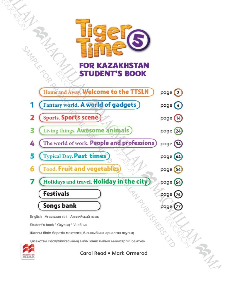Tiger Time 5 SB | PDF