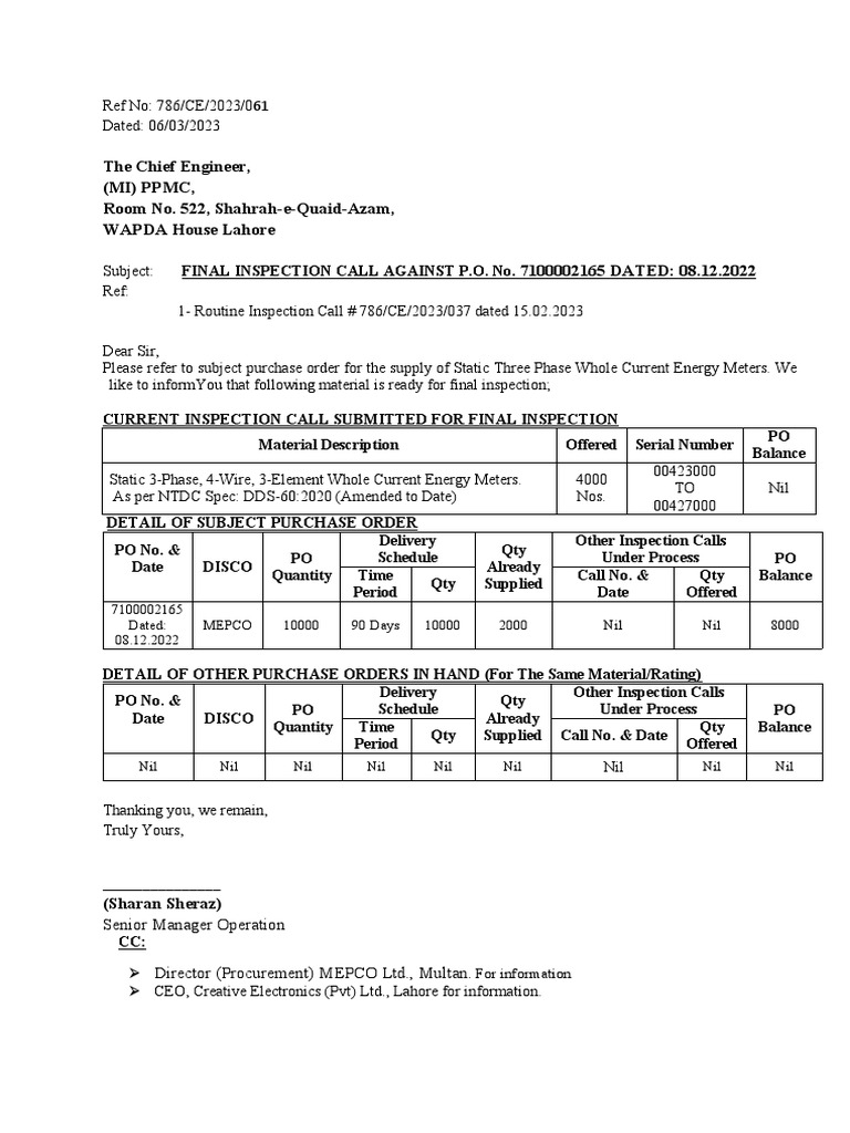 058 MEPCO Call | PDF 058 MEPCO Call | PDF