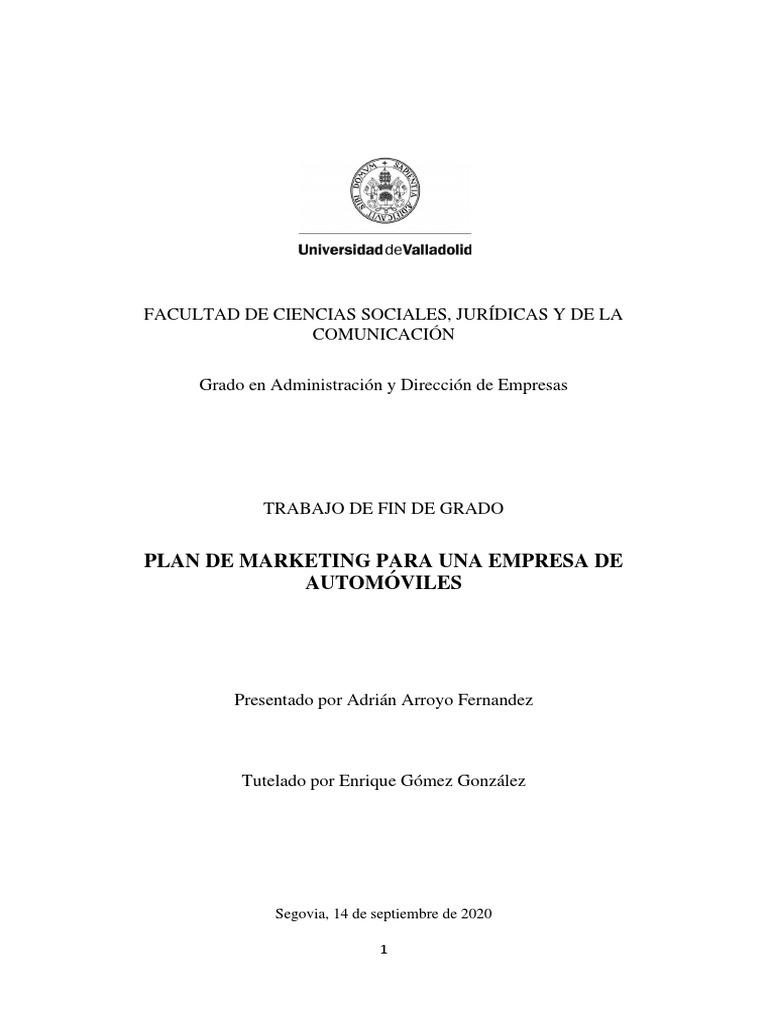 Tfg-N. 1389 PDF | PDF | Coche eléctrico | Transporte