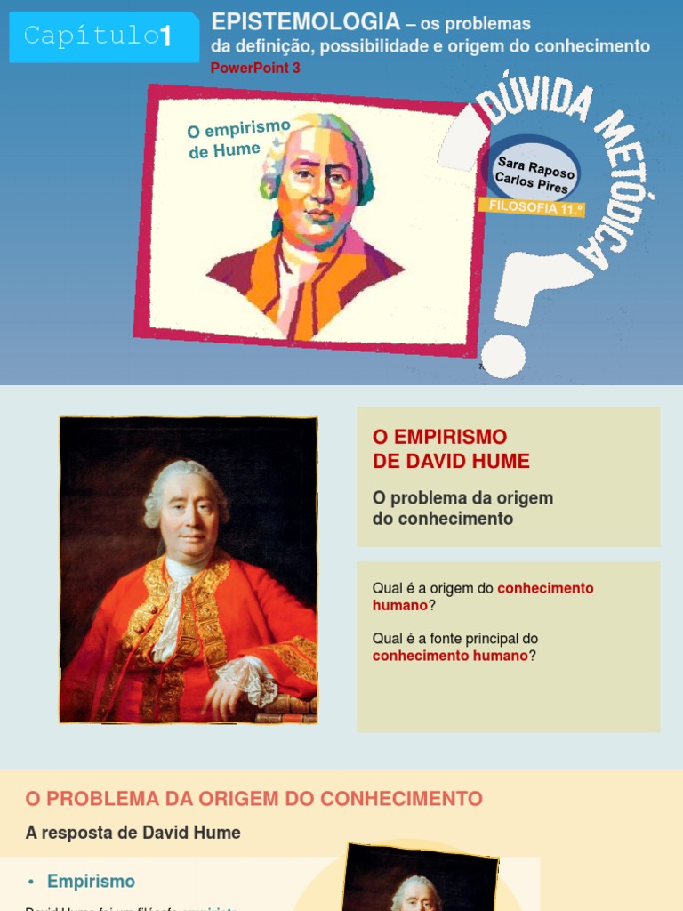 O Empirismo na Filosofia de Hume | PDF | Ideia | Empiricismo