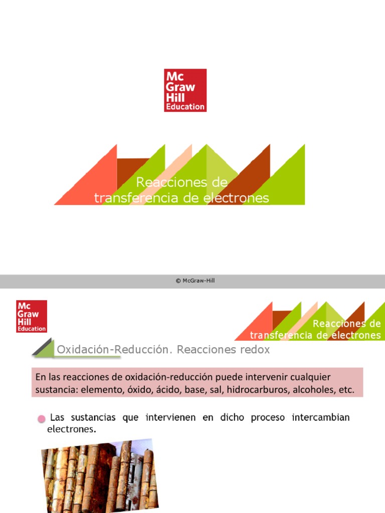 Power Point Redox Pdf Redox Cátodo