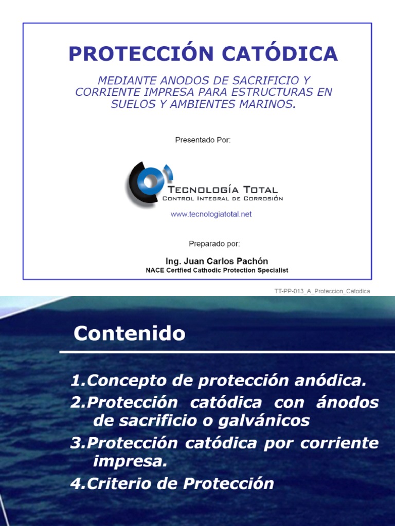 PROTECCIÓN CATÓDICA MEDIANTE ANODOS DE SACRIFICIO Y CORRIENTE IMPRESA PARA ESTRUCTURAS EN SUELOS ...