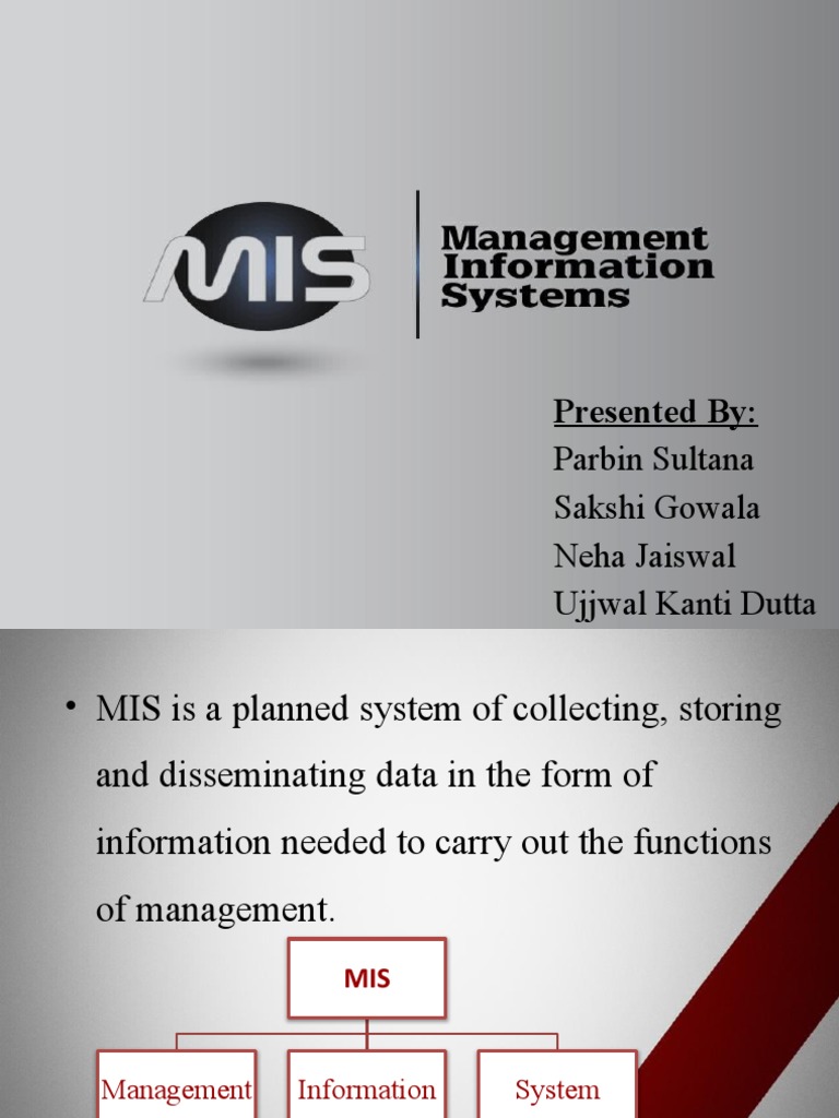 Management Information System | Download Free PDF | Management Information System | Information