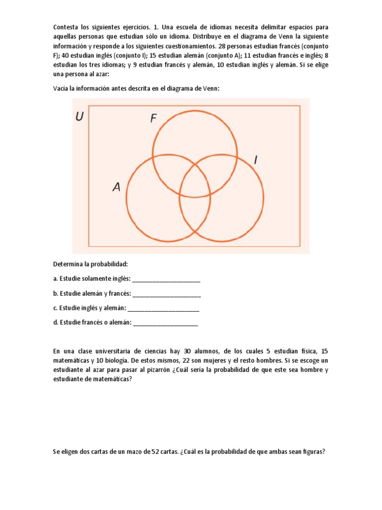 Ejercicios Probabilidad 2 | PDF