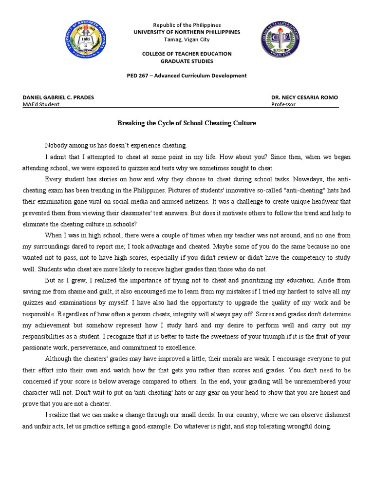 Reflection | PDF | Teachers | Learning