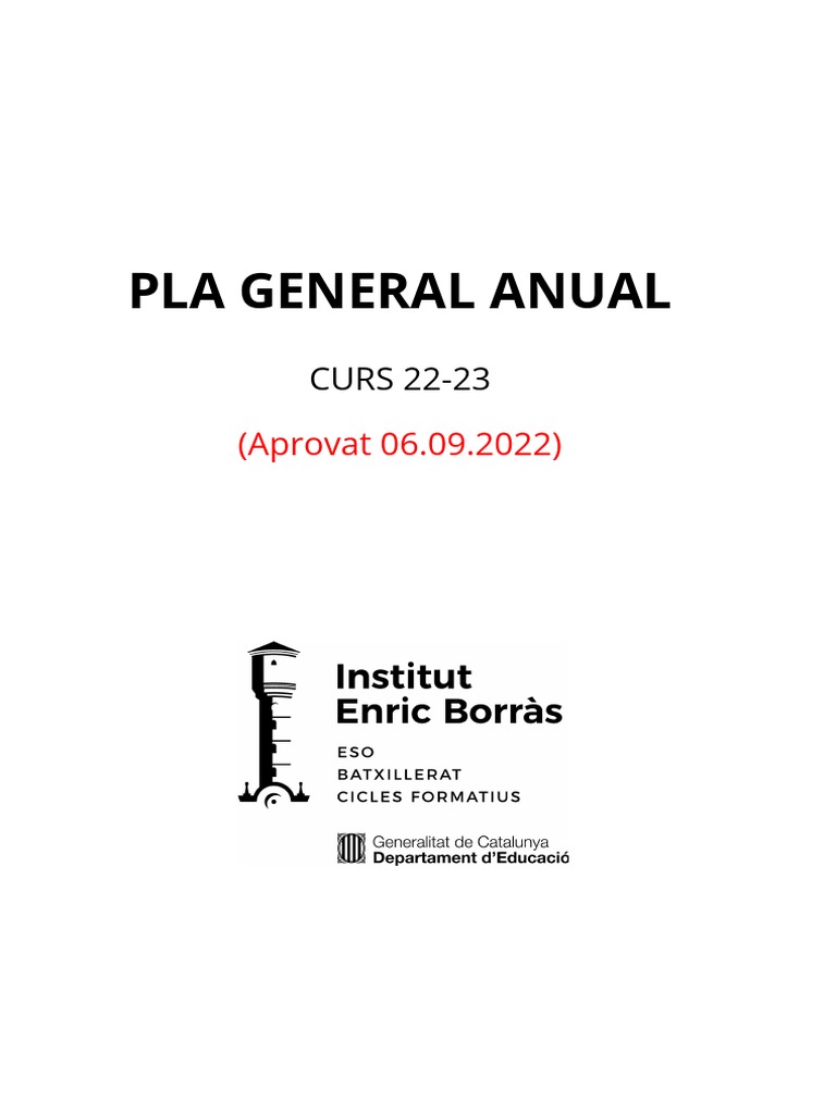 PLA ANUAL 22 23 Documents de Google | PDF