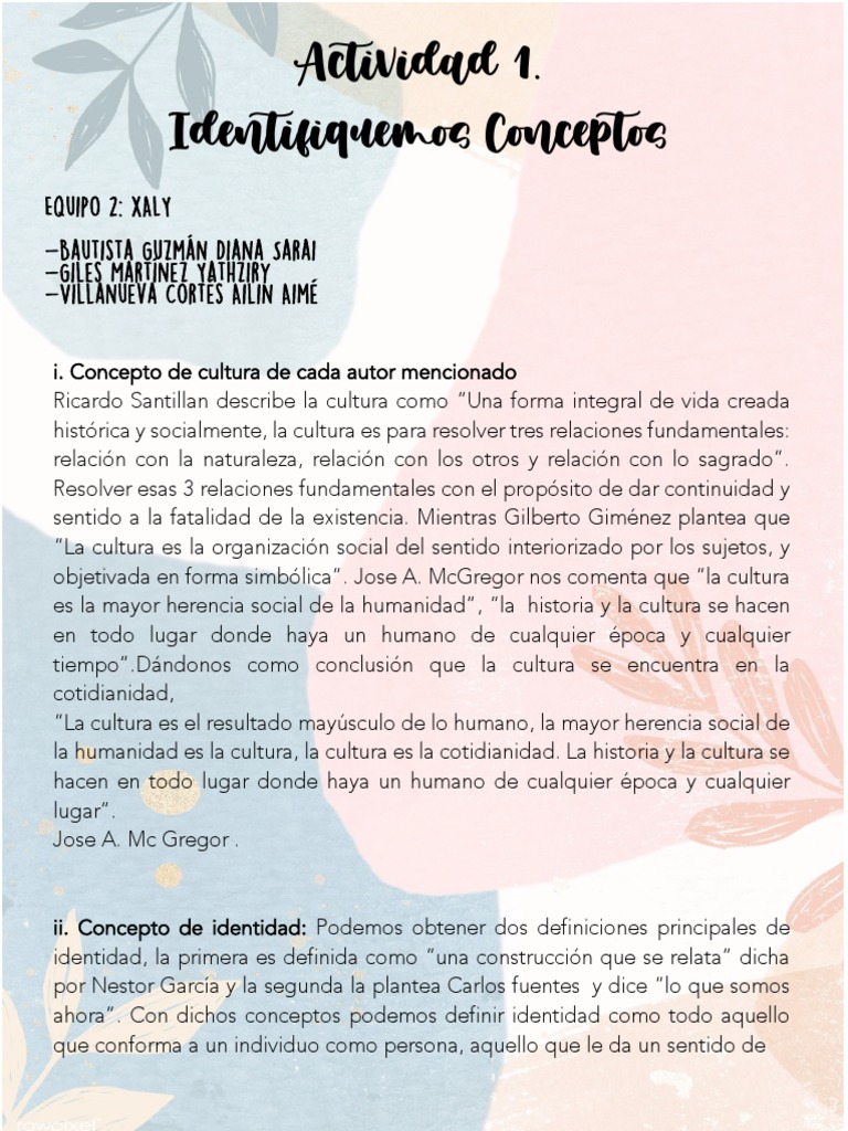 Identidad cultural y su gestión comunitaria | PDF | Bienes (Ley ...