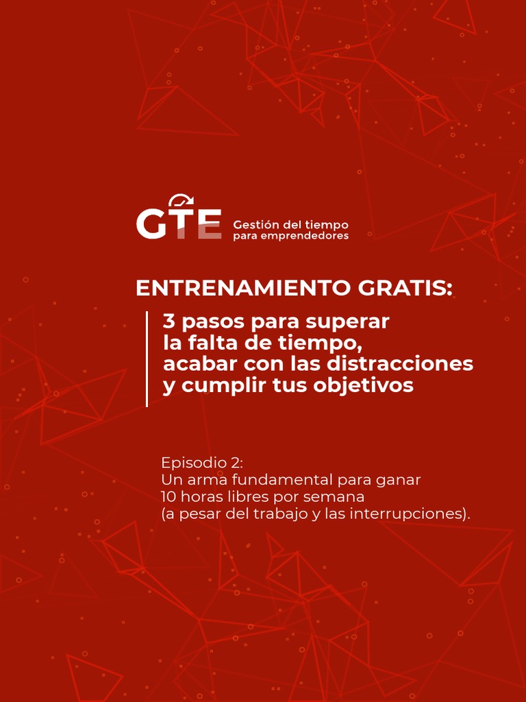 Guia 02 Entrenamiento Gte PDF | PDF | Iniciativa empresarial