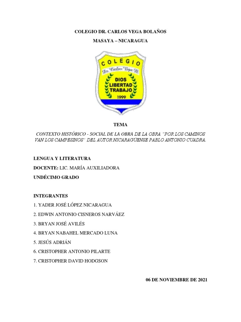 Pablo Antonio Cuadra | PDF