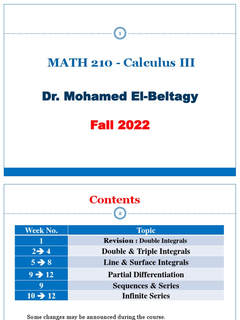 Lec 1 PDF | PDF | Integral | Calculus