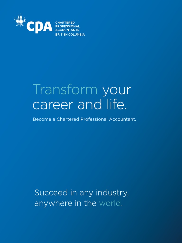 Become a CPA: Unlock Your Career | PDF | Certified Public Accountant ...
