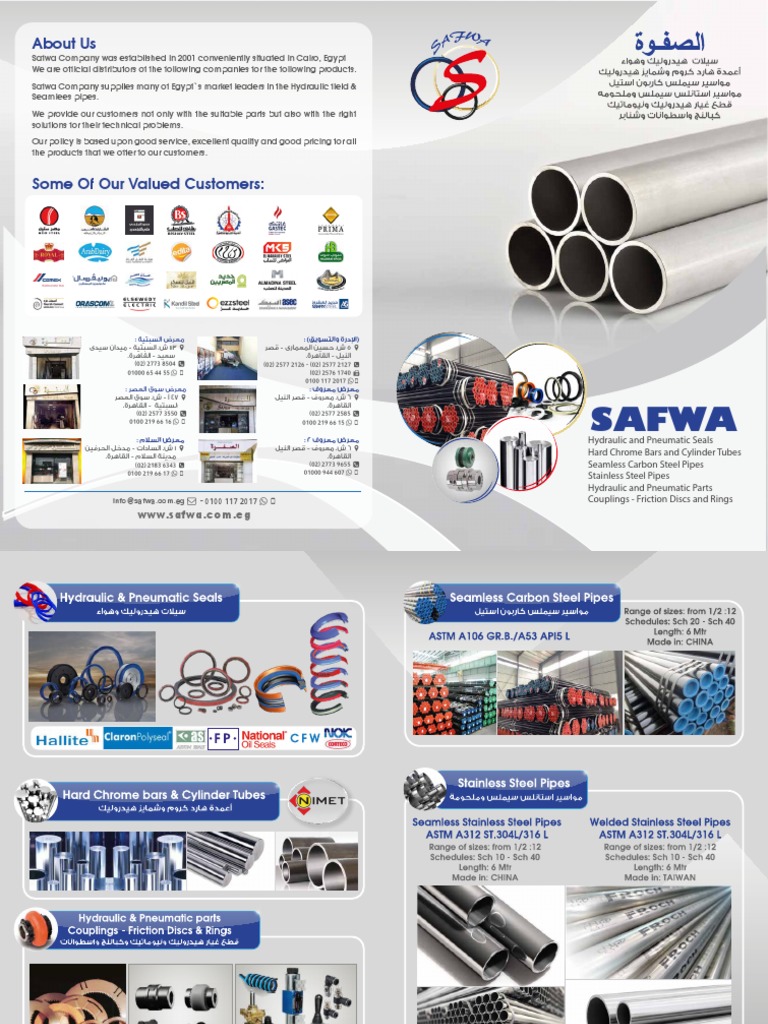 Folder Alsafwa PDF | PDF | Pipe (Fluid Conveyance) | Building Materials