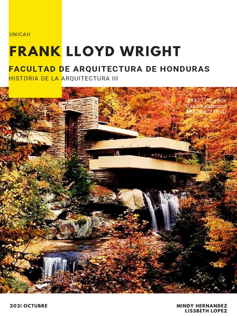 INFORME DE Frank Lloyd Wright | PDF | Museo