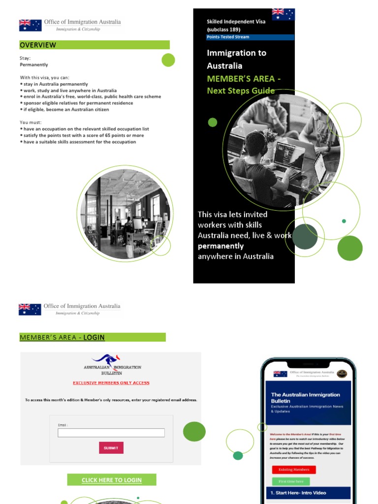 Immigration To Australia Next Steps Guide | PDF | Human Migration | Immigration