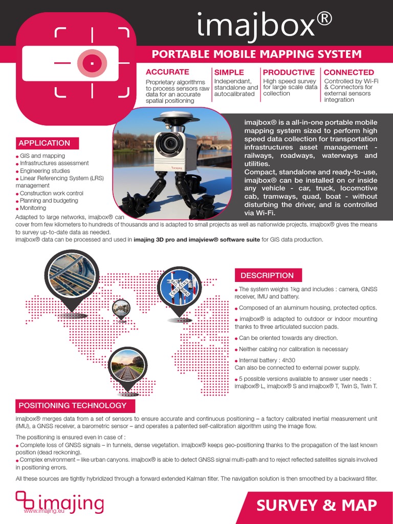 Imajview PDF | PDF | Global Positioning System | Geographic Information System