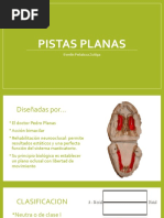 Clasificación y Función de Pistas Planas | PDF | Ortodoncia | Boca