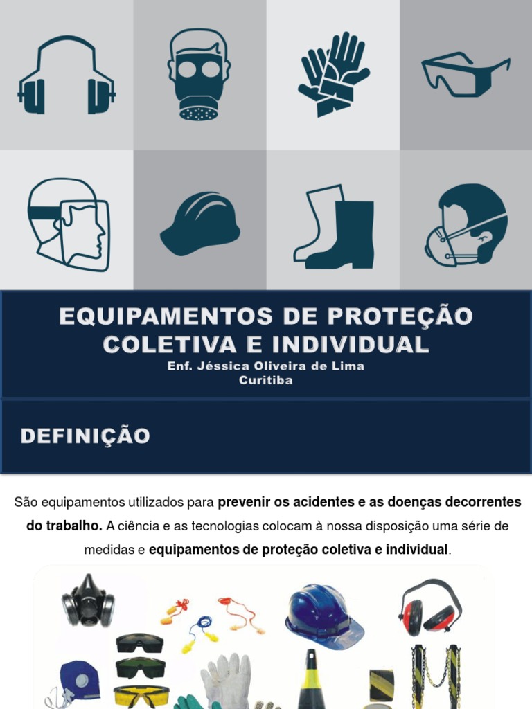 EPI e EPC PDF | PDF | Enfermagem | Farmacêutico