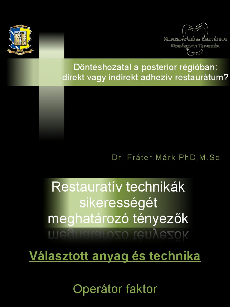 01-3. Dr. Fráter Márk-Döntéshozatal A Posterior Régióban.-2019 PDF | PDF