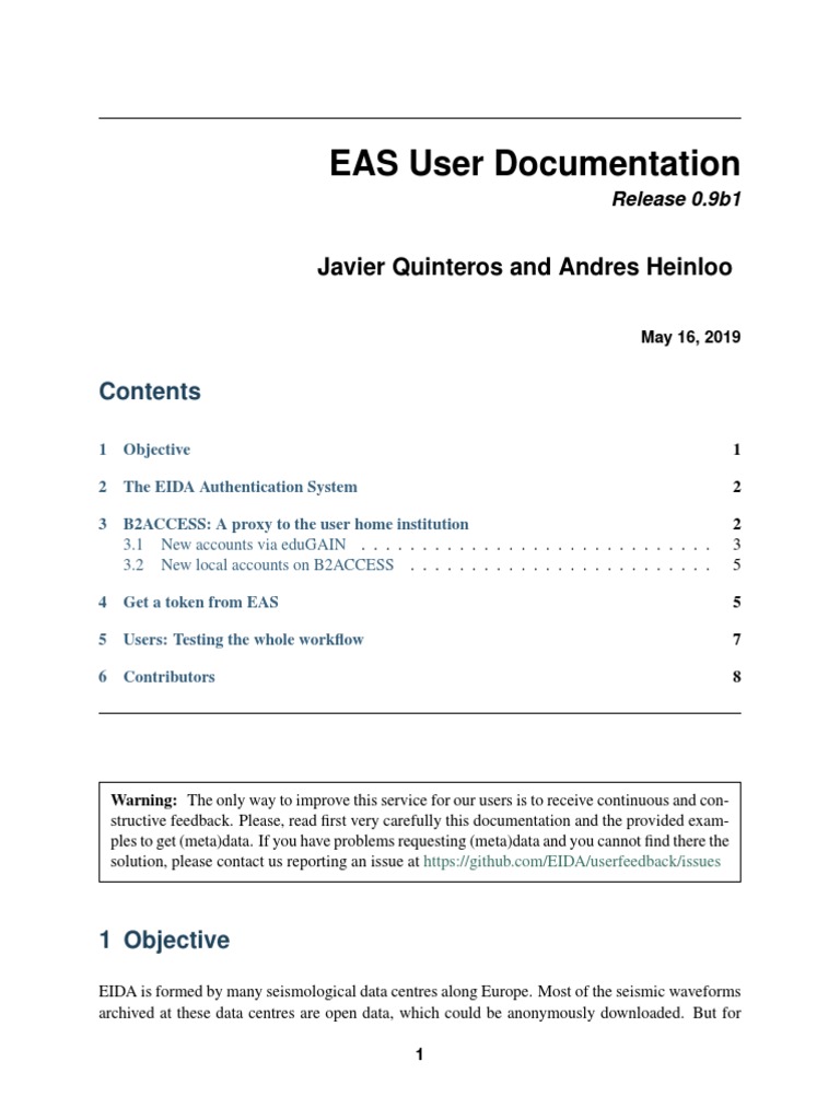 EIDAAuthentication Service | PDF | Login | User (Computing)