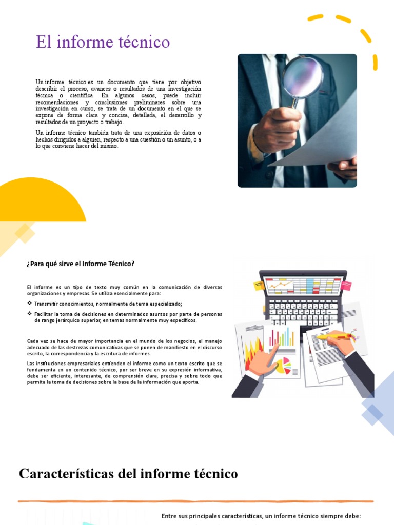 El Informe Tecnico | PDF | Toma de decisiones | Información