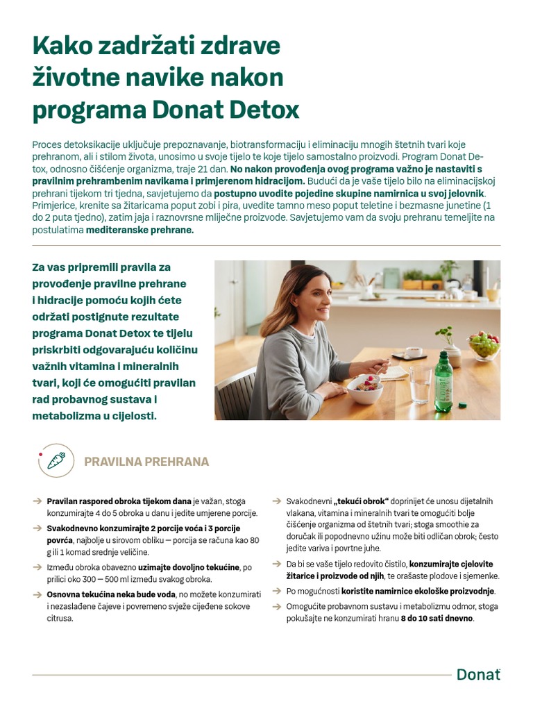 Donat Post Detox - Cro PDF | PDF