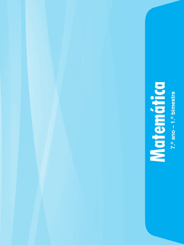 Cad 2022 C1 7ano 1bim Matematica | Download grátis PDF | Aprendizado ...