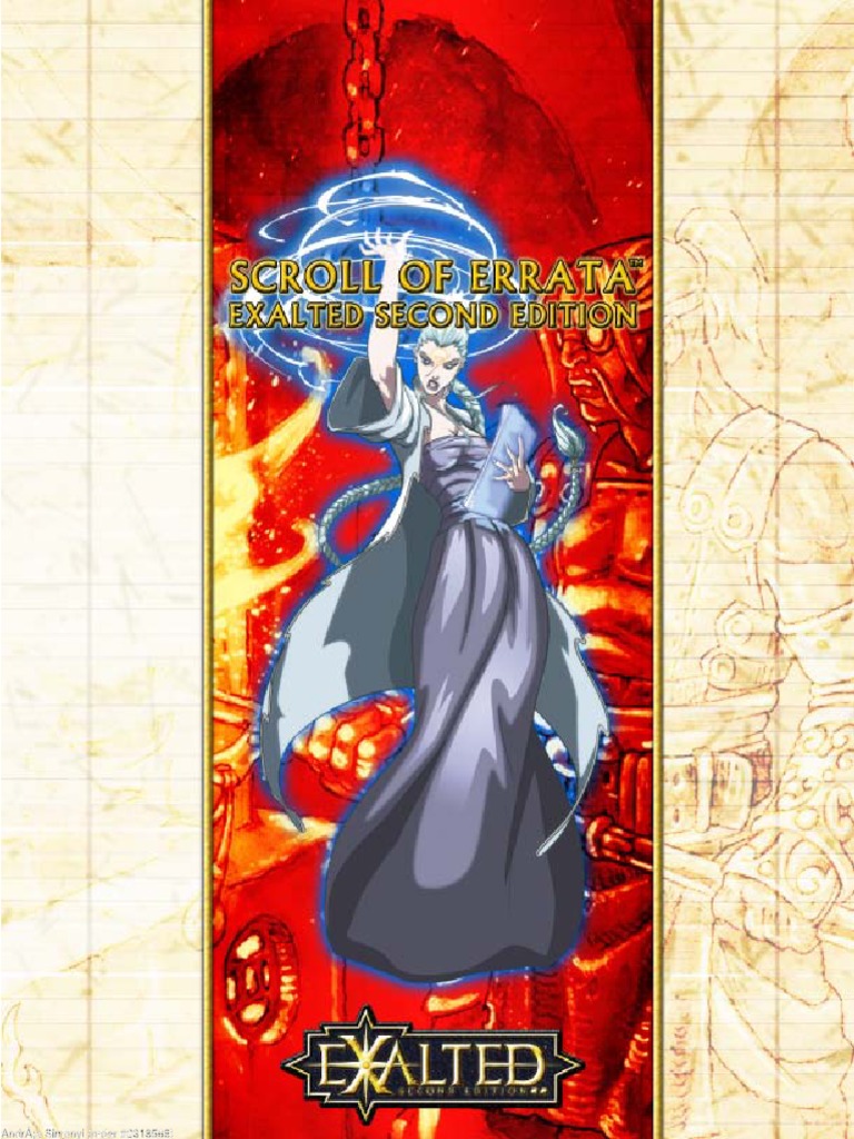 Exalted Scroll of Errata | PDF