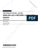 International Gcse 9280/R: English As A Second Language | PDF