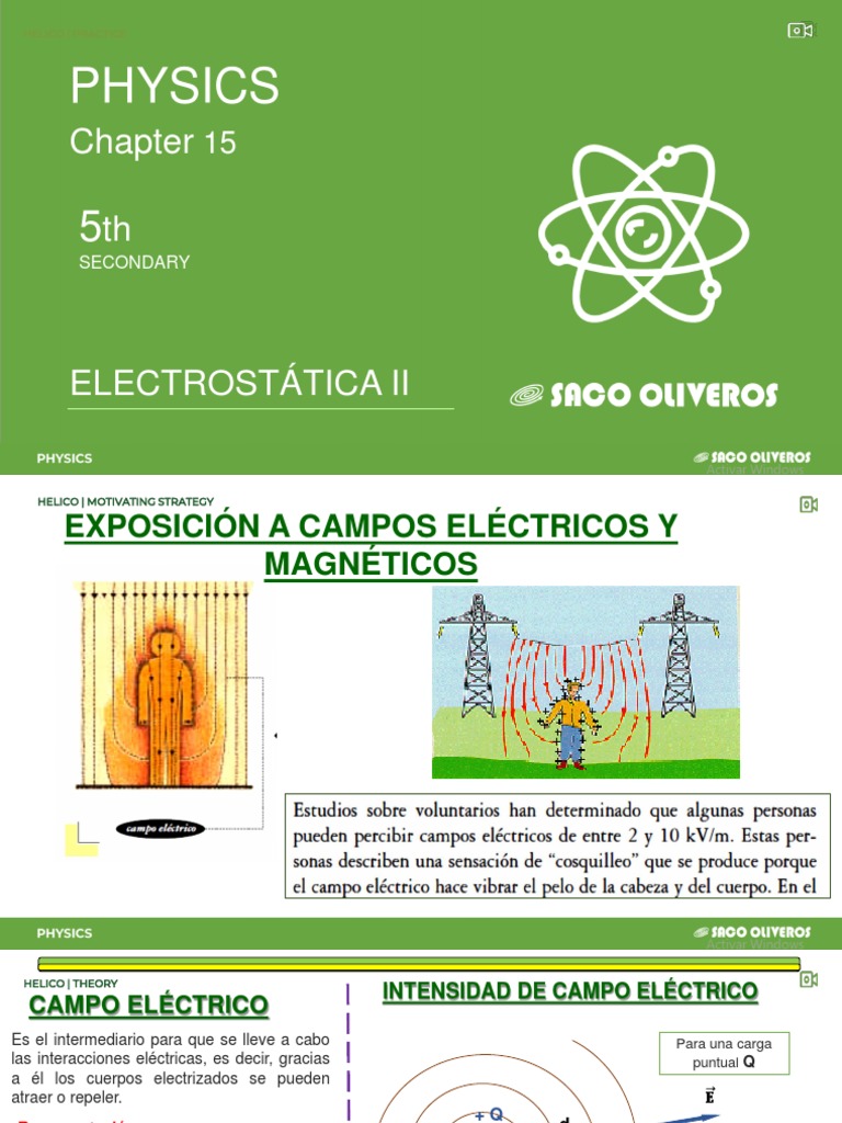 Tomov Fis 5to Cap15 PDF | PDF | Campo eléctrico | Corriente eléctrica