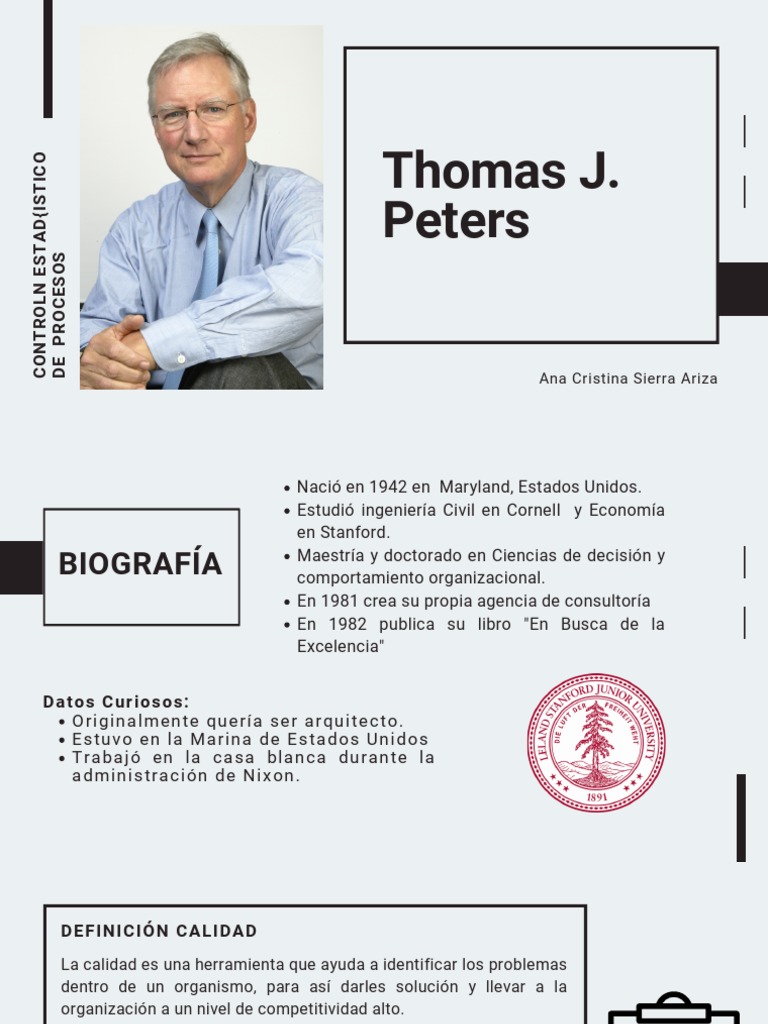 Thomas J. Peters | PDF | Business | Economias