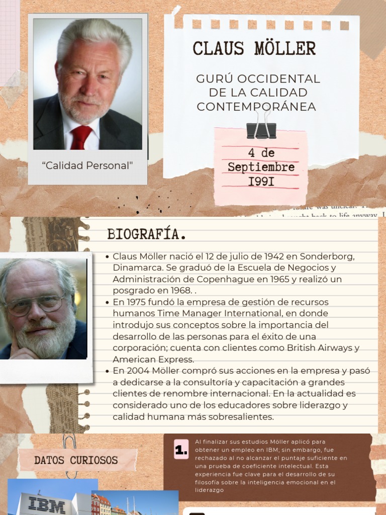 Aportaciones de Claus Möller a la Calidad | PDF | Calidad (comercial ...