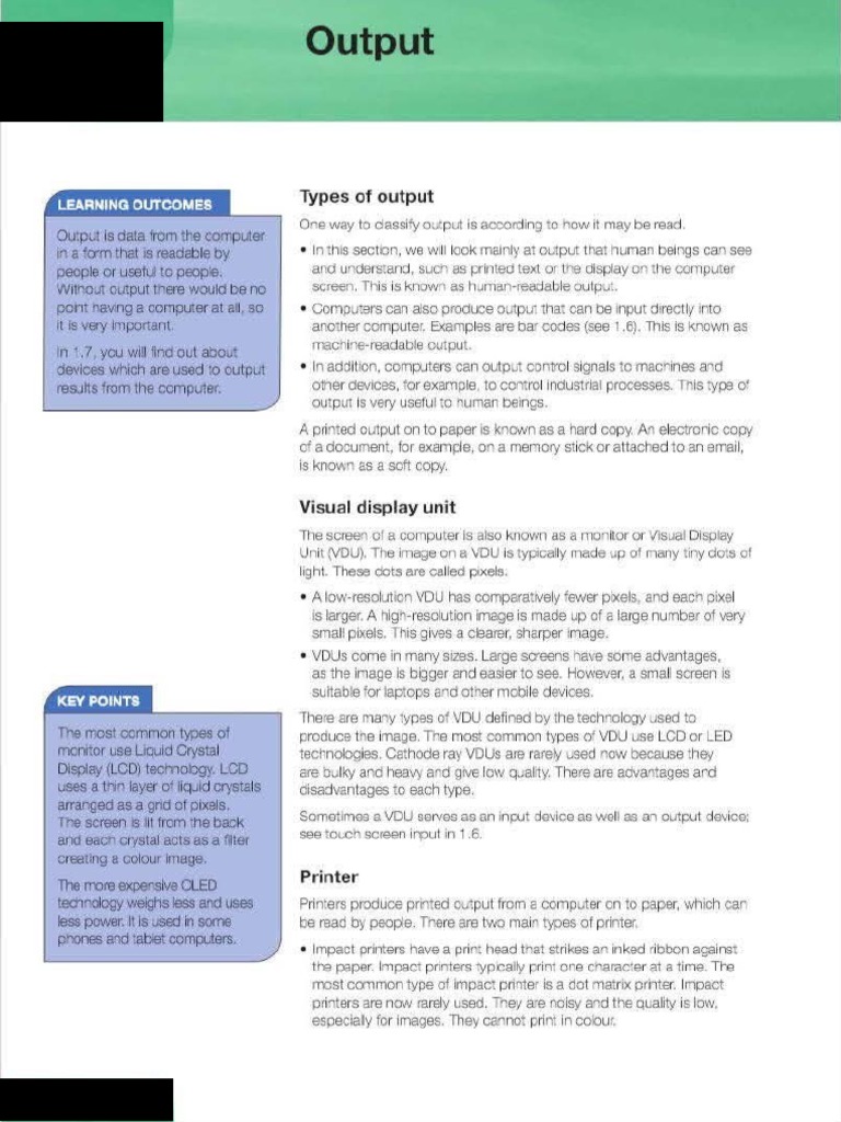 CXC Study Guide Information Technology - Split | PDF
