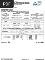 Sample Weather Report Script | PDF | Monsoon | Rain