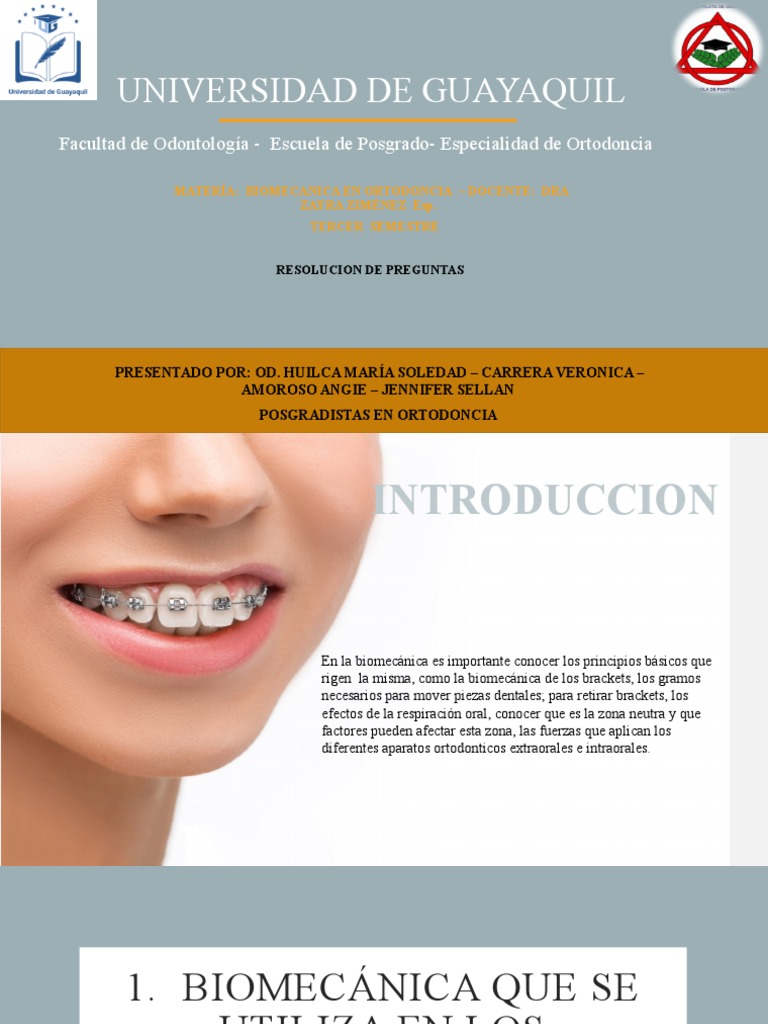 Biomecanica Ultima Expo | PDF | Ortodoncia | Ramas de Odontología