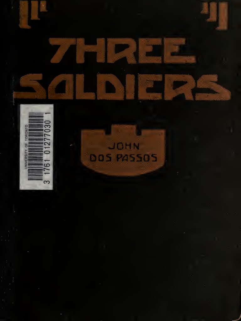 Three Soldiers PDF | PDF