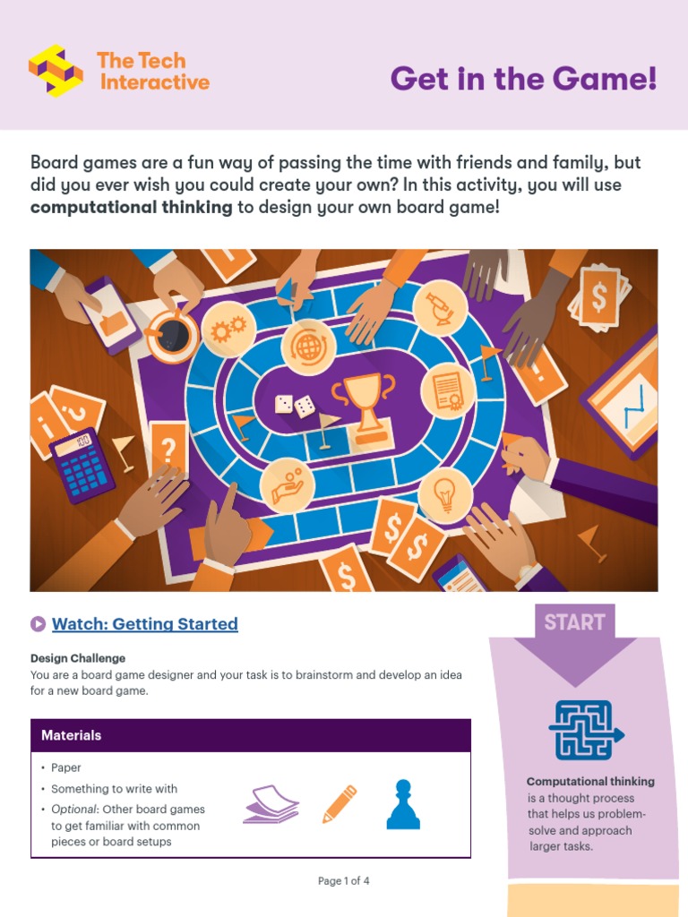 Get in The Game | PDF | Abstraction | Thought