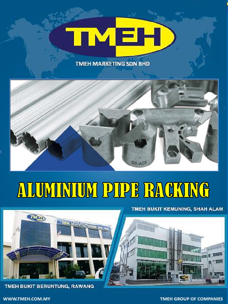 Aluminium Racking System 2020 PDF | PDF | Pipe (Fluid Conveyance ...
