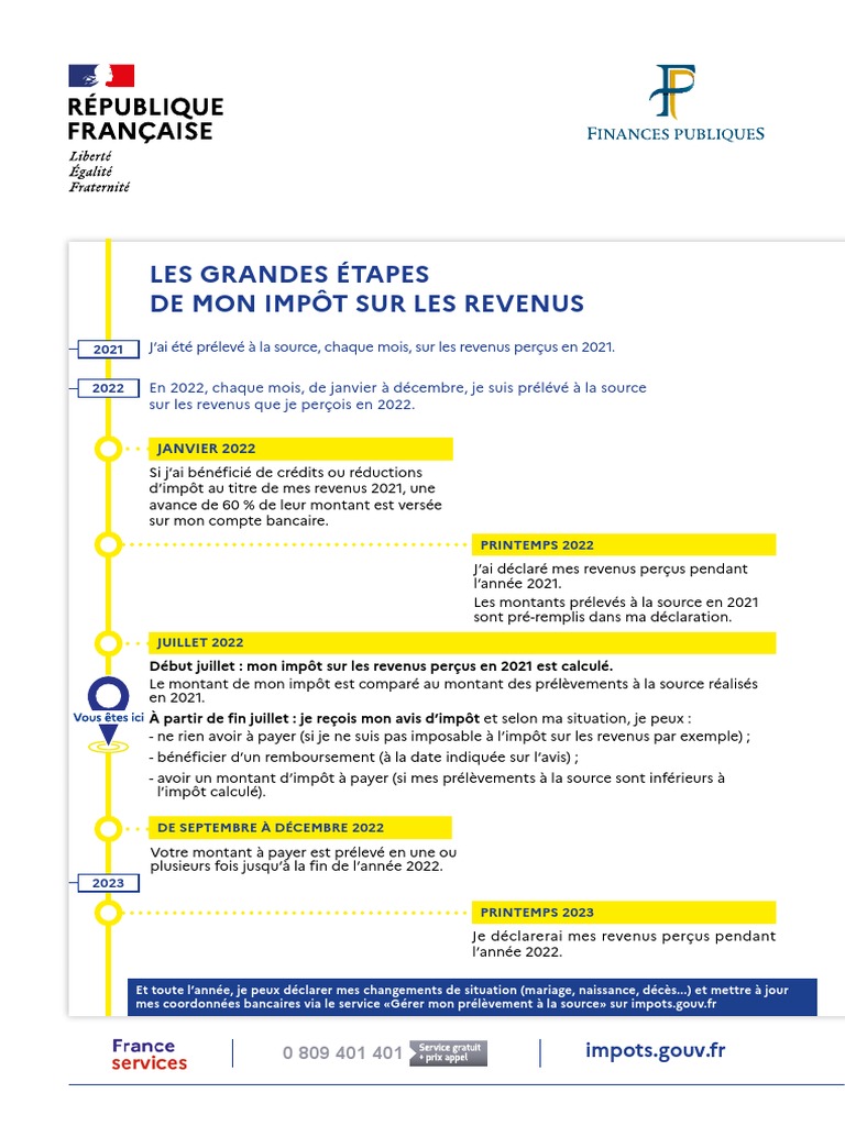 Étapes de l'impôt sur le revenu 2021 | PDF | Impôt sur le revenu | Revenus